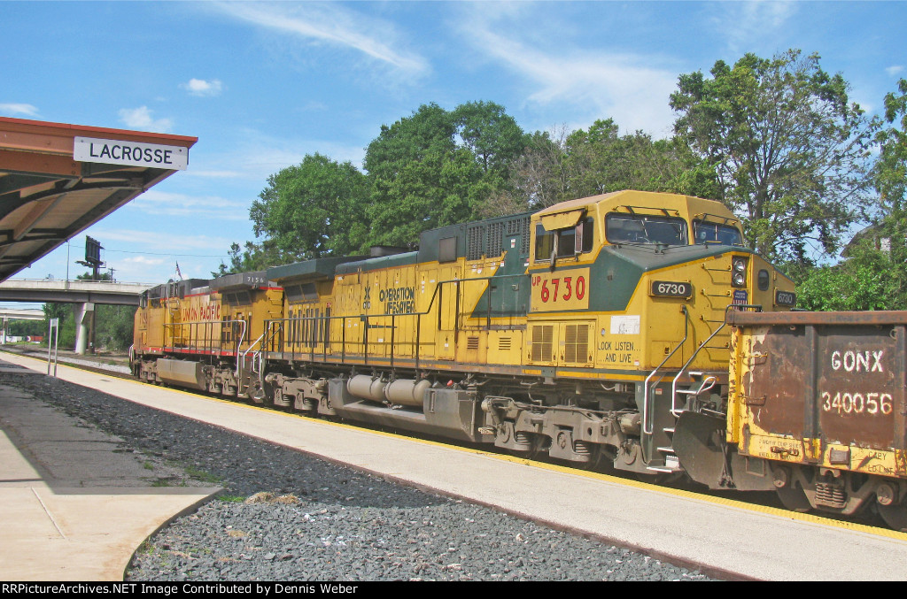 UP 7156-6730, CP's Tomah Sub.